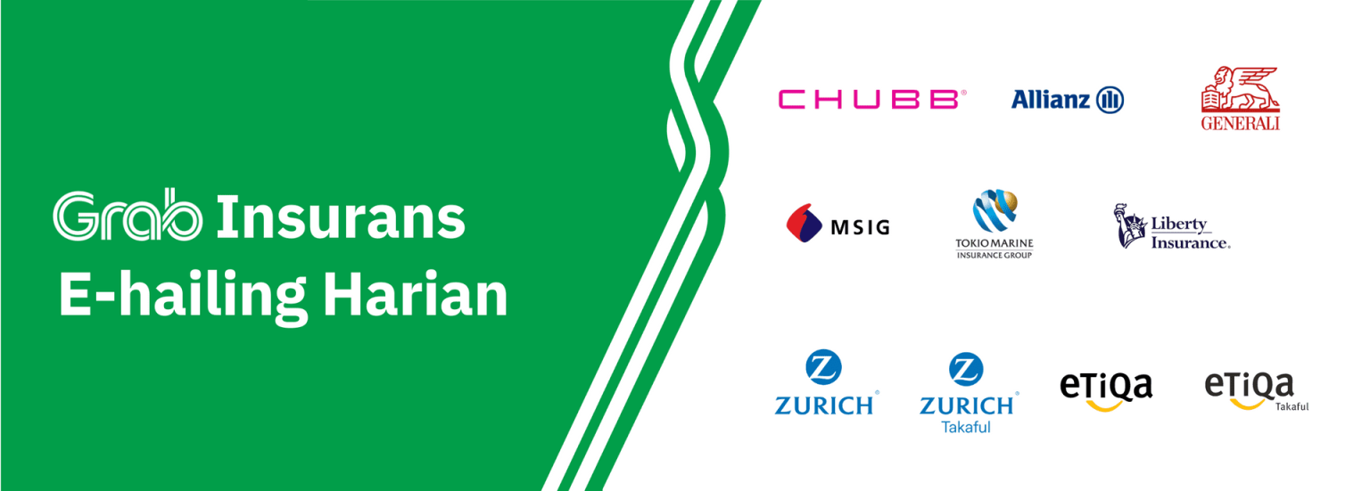 Landing Page Insurance E-HAILING | Grab Register